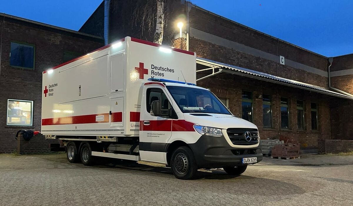 Projektname "GW-Pommes": Neues Verpflegungsfahrzeug für die ...